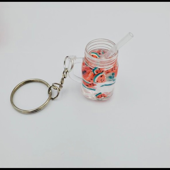 Accessories | Watermelon Drink Cooler Keychain | Poshmark